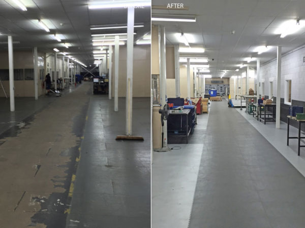 Interlocking Factory Flooring Tiles - SupraTile